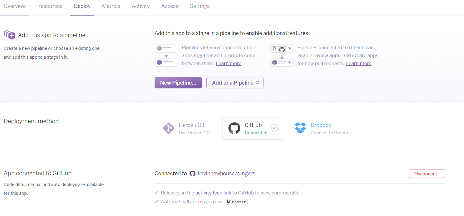 From Zero to Heroku: Creating dinge.rs on the PEAN Stack – Kevin Newhouse